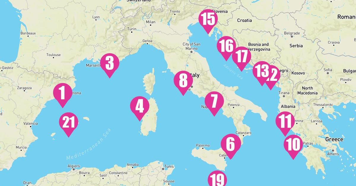 Queen Victoria - June 16th, 2025 - Cruise Map & Port Info
