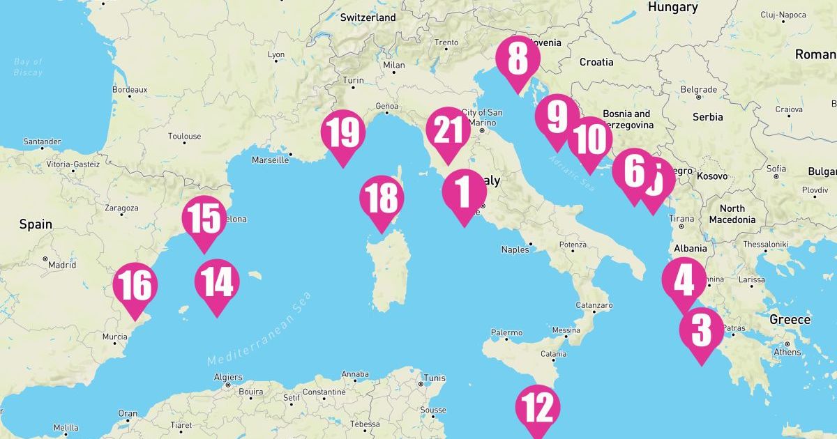 Queen Victoria - June 23rd, 2025 - Cruise Map & Port Info