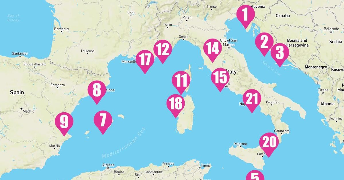 Queen Victoria - June 30th, 2025 - Cruise Map & Port Info