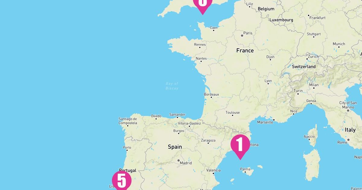 Queen Victoria - October 14th, 2024 - Cruise Map & Port Info