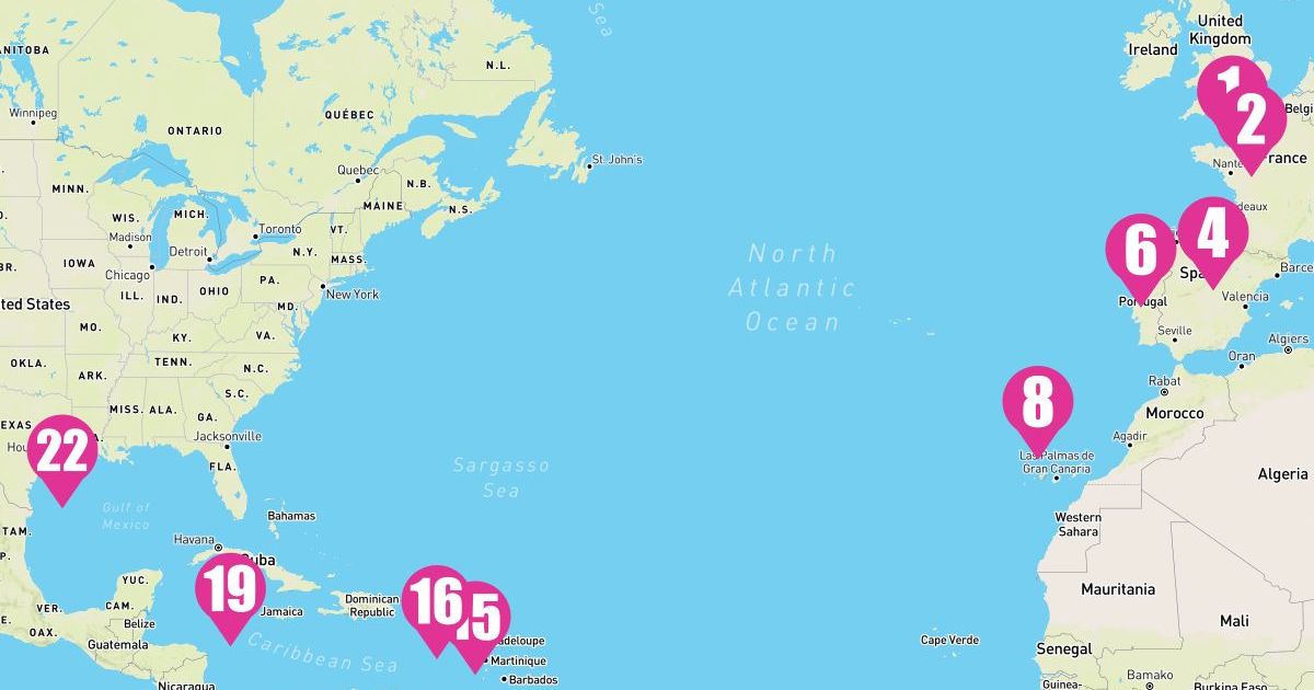 Regal Princess - October 8th, 2025 - Cruise Map & Port Info