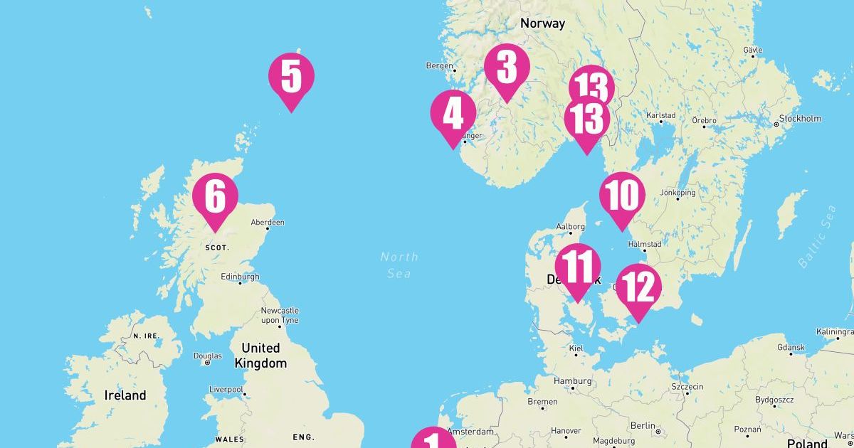 MS Rotterdam - June 22nd, 2024 - Cruise Map & Port Info