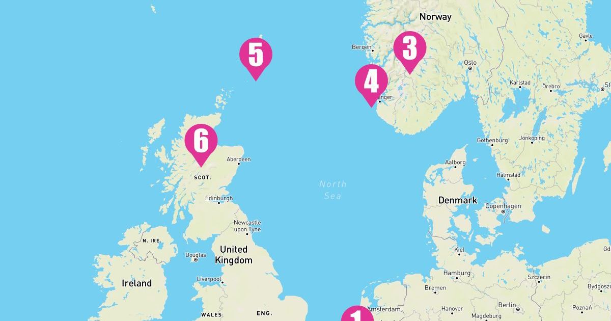 MS Rotterdam - June 22nd, 2024 - Cruise Map & Port Info