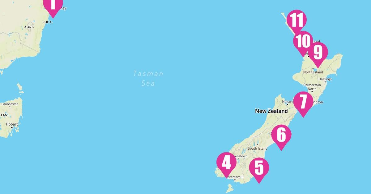 Royal Princess - January 10th, 2024 - Cruise Map & Port Info