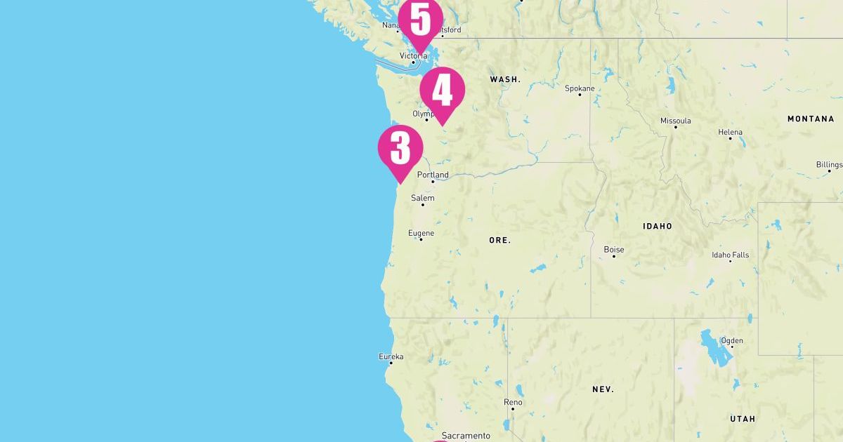 Ruby Princess - April 27th, 2025 - Cruise Map & Port Info