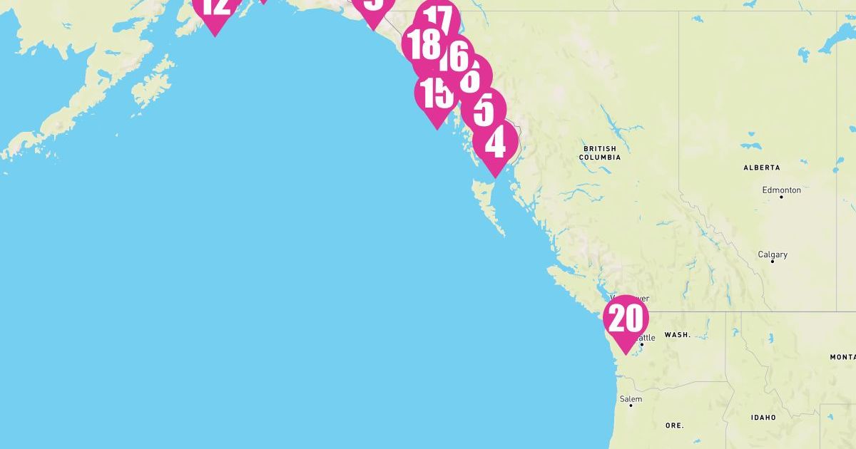 Ruby Princess - June 6th, 2025 - Cruise Map & Port Info