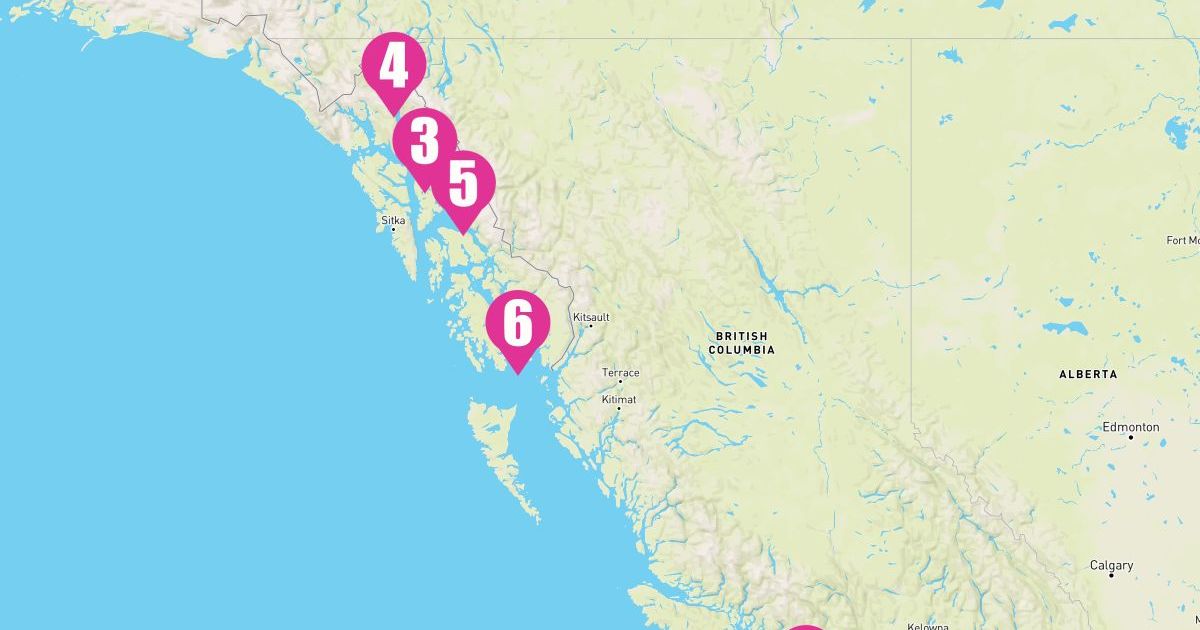 Ruby Princess - June 25th, 2024 - Cruise Map & Port Info