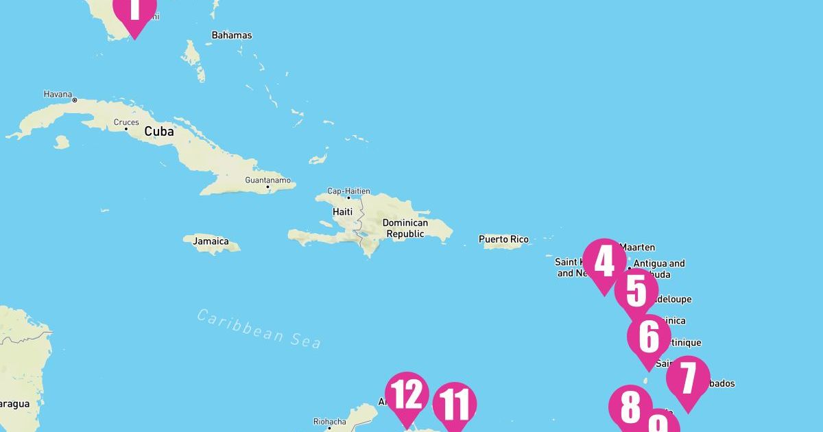 Ruby Princess - March 9th, 2024 - Cruise Map & Port Info