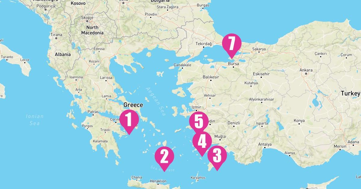 Seven Seas Splendor - April 30th, 2025 - Cruise Map & Port Info