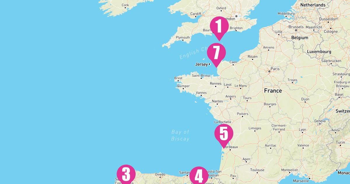 Sky Princess - April 5th, 2025 - Cruise Map & Port Info