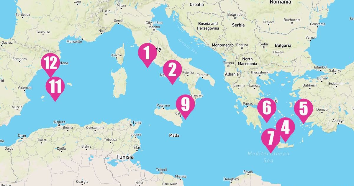 Sun Princess - October 21st, 2025 - Cruise Map & Port Info