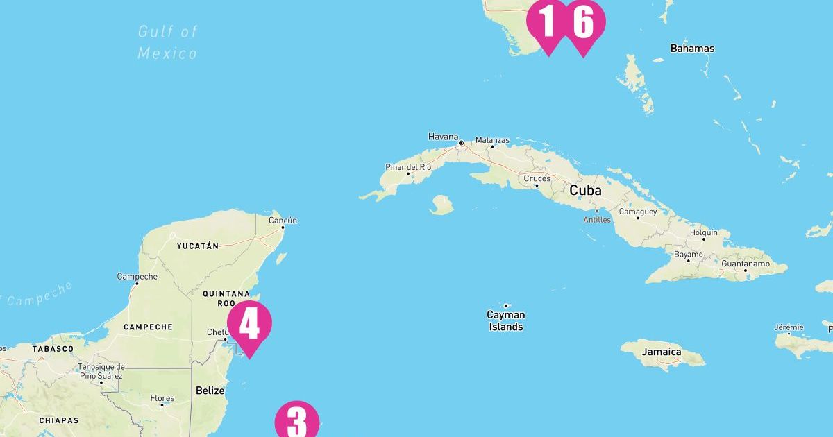 Valiant Lady - April 20th, 2024 - Cruise Map & Port Info