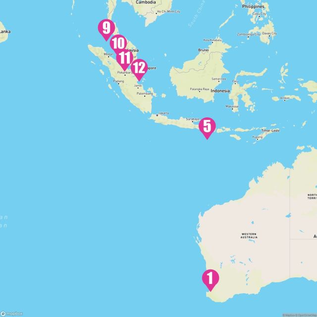 Coral Princess - September 15th, 2024 - Cruise Map & Port Info