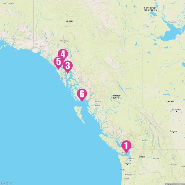 Ruby Princess - September 3rd, 2024 - Cruise Map & Port Info