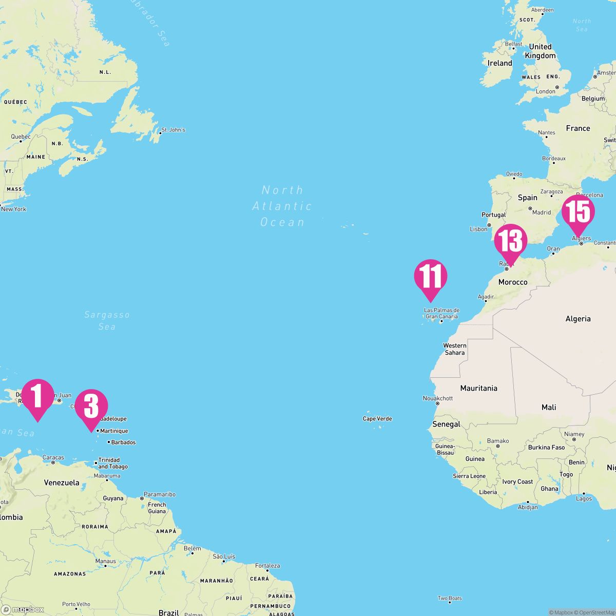 Marella Explorer 2 - March 18th, 2025 - Cruise Map & Port Info