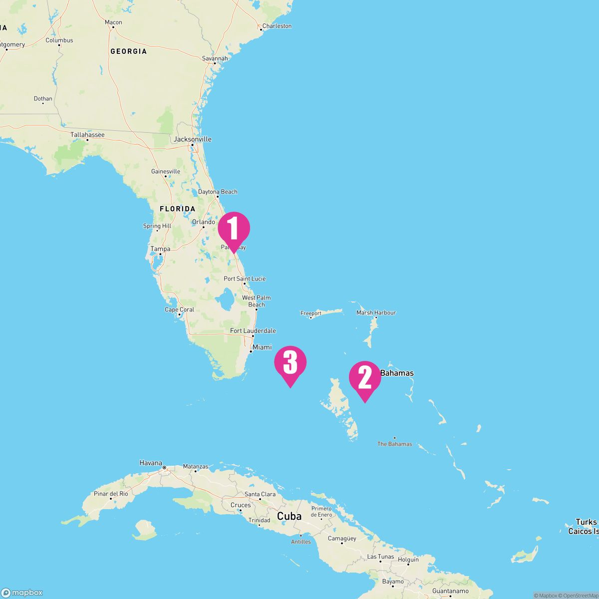 MSC Seashore - March 27th, 2025 - Cruise Map & Port Info