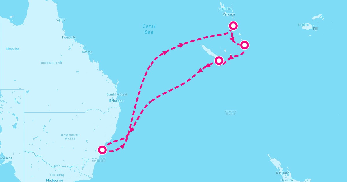 Anthem of the Seas January 15, 2027 | 9-Night Sydney Cruise