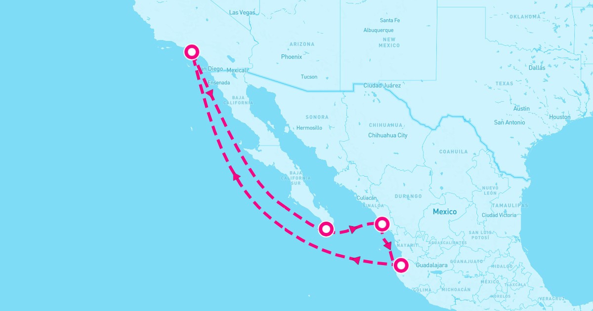 Brilliant Lady Oct 9, 2027 — 7-Night San Pedro Cruise from $834