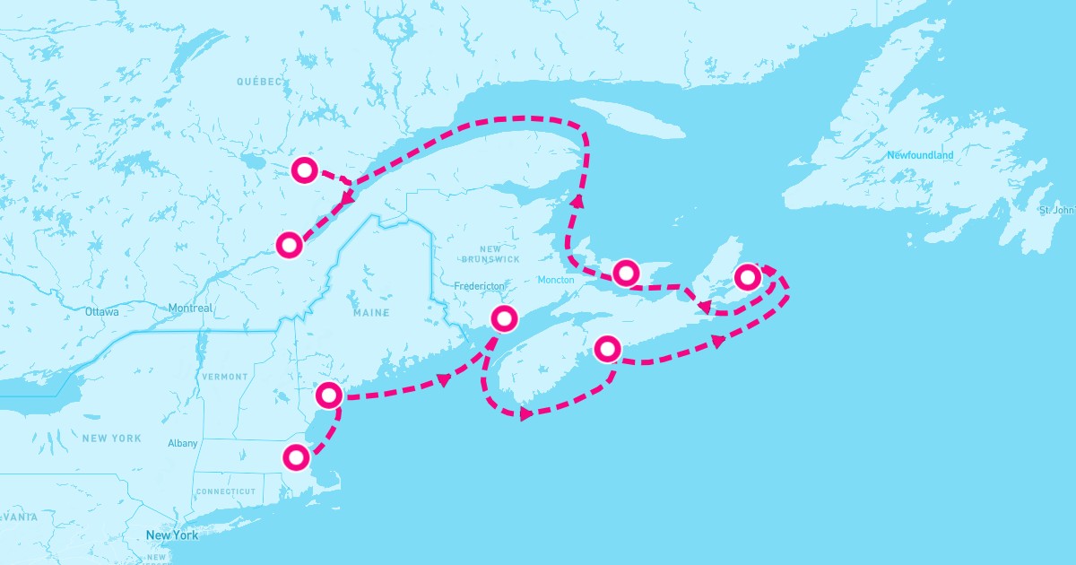 Caribbean Princess September 28, 2027 | 10-Night Boston Cruise