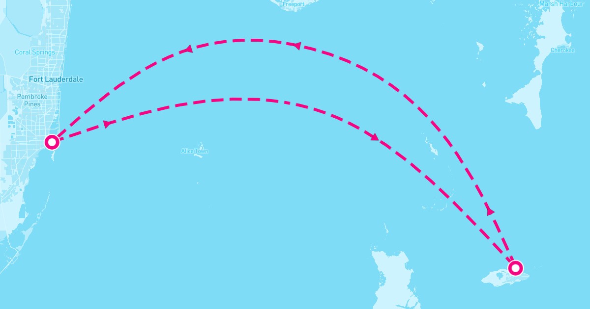 Carnival Conquest - March 7, 2025 (3 Night) Cruise Map, Ports & Ship Info