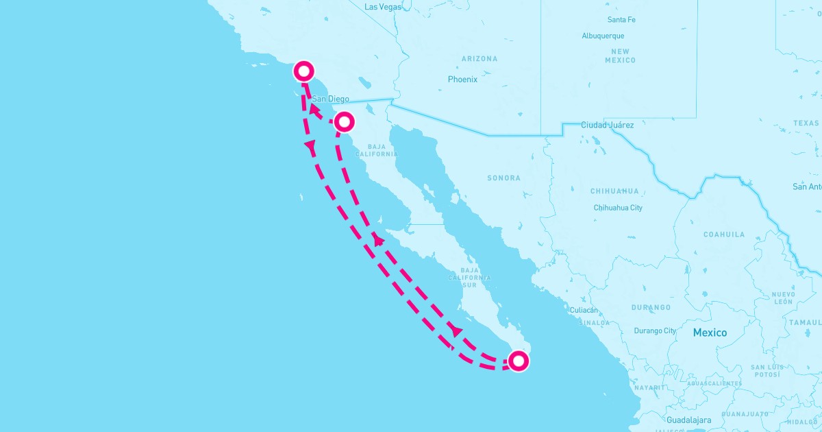 Carnival Radiance August 20, 2026 | 5-Night Long Beach Cruise