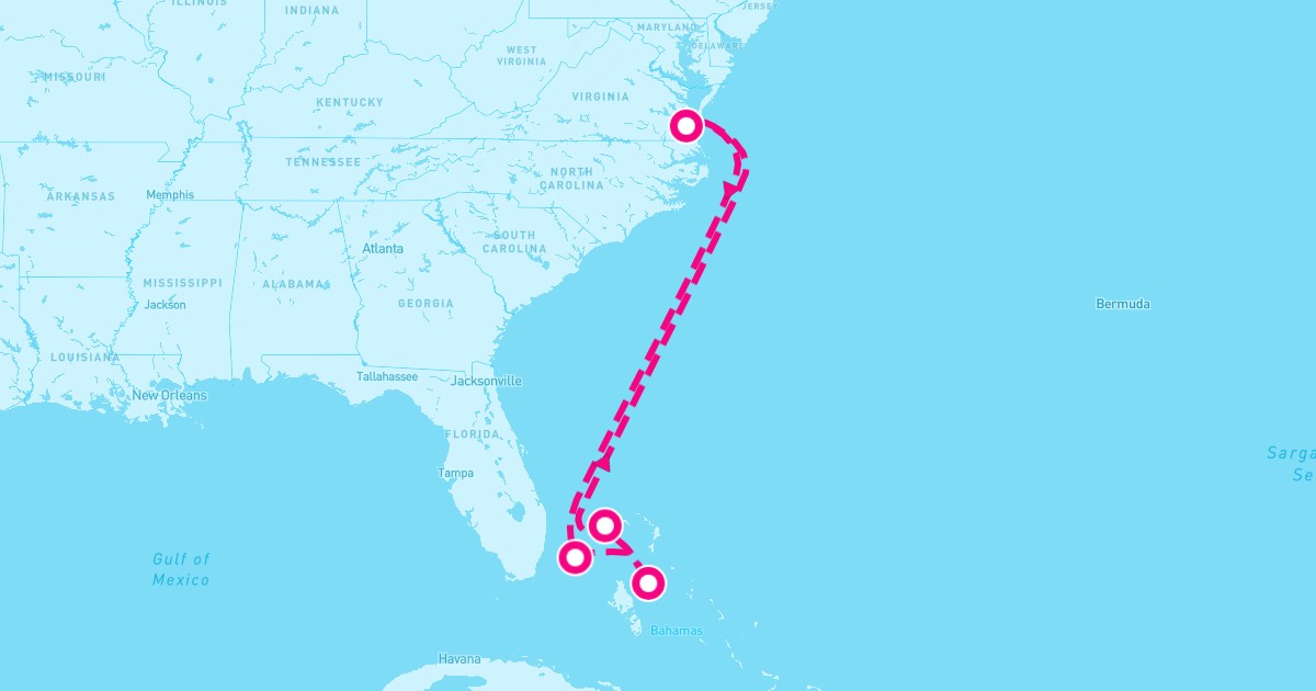 Carnival Sunshine May 10, 2026 | 6-Night Norfolk Cruise