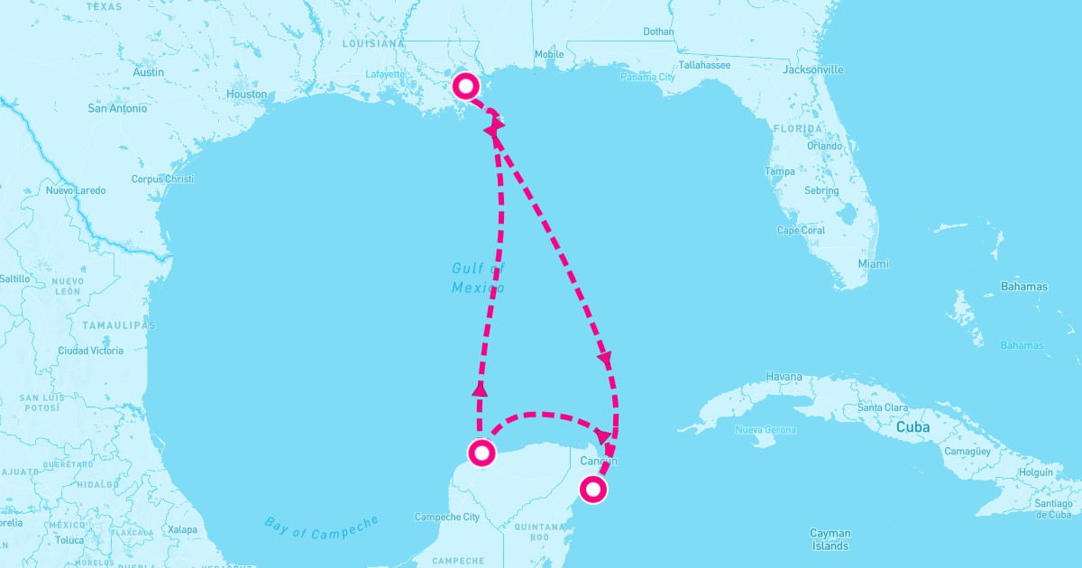 Carnival Valor June 22, 2026 | 5-Night New Orleans Cruise