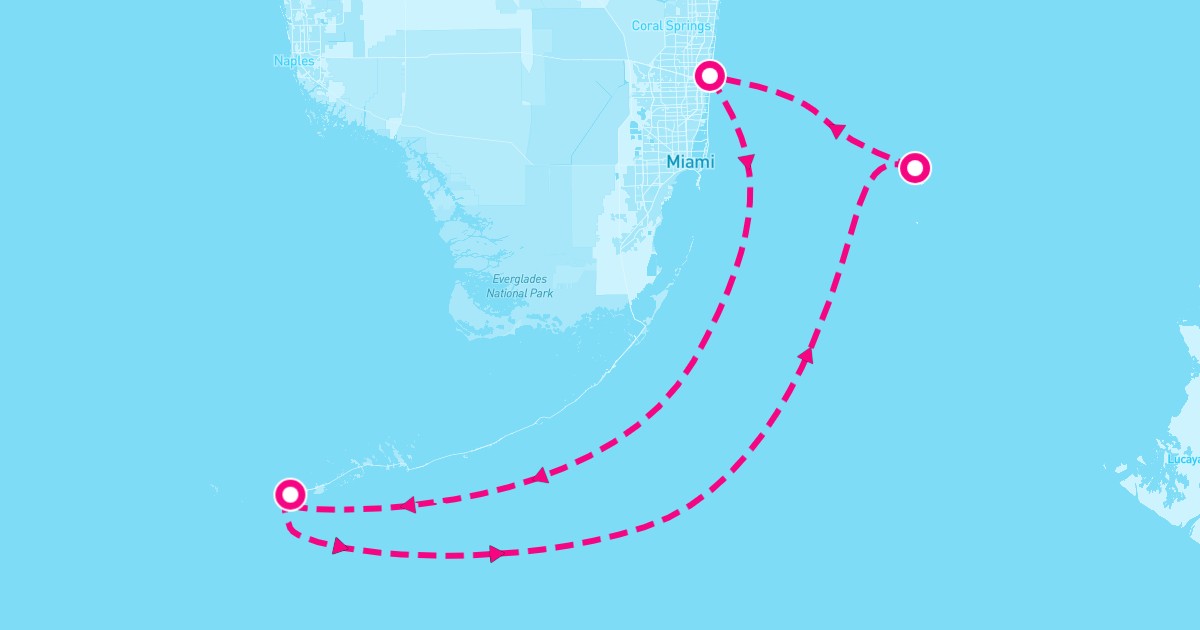 Celebrity Reflection - July 6, 2026 (4 Night) Cruise Map, Ports & Ship Info