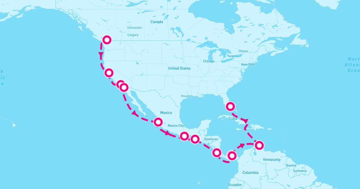Coral Princess September 23, 2026 | 22-Night Vancouver Cruise