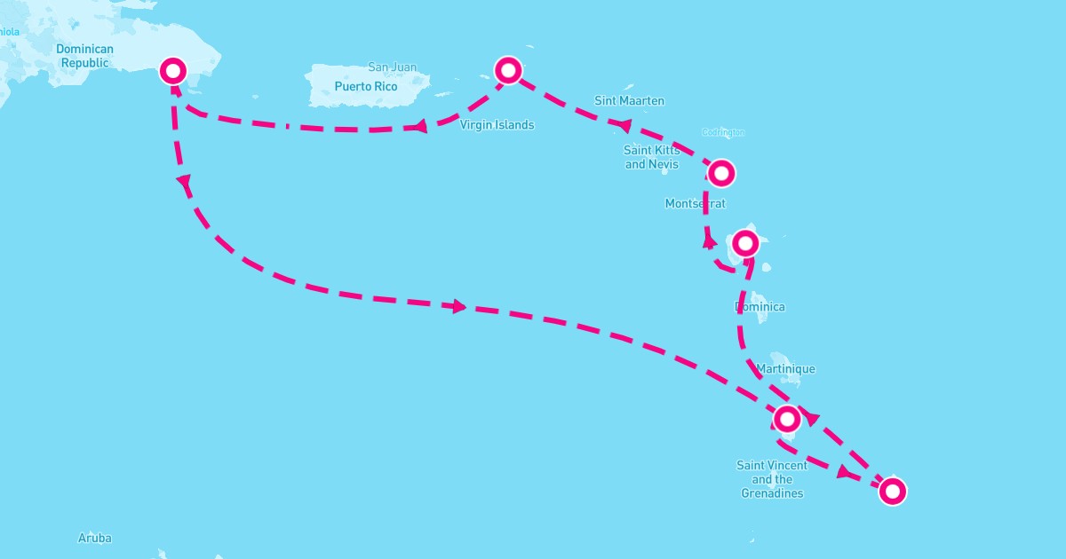 Costa Pacifica - February 25, 2024 (7 Night) Cruise Map, Ports & Ship Info
