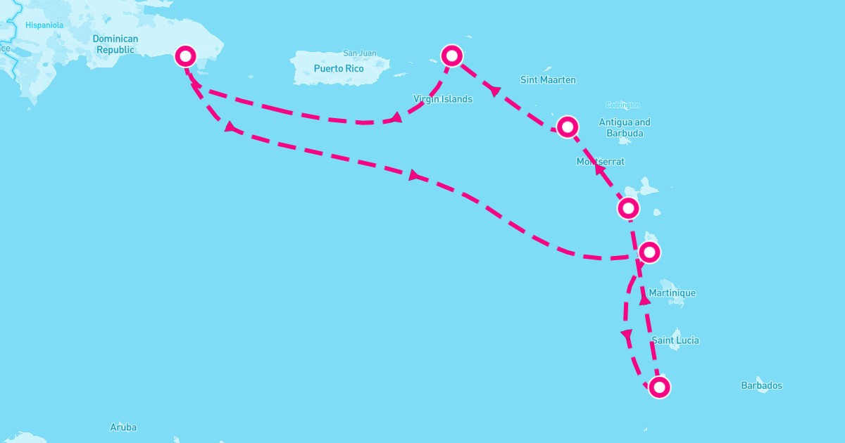 Costa Pacifica Mar 1, 2026 — 7-Night La Romana Cruise from $1,184
