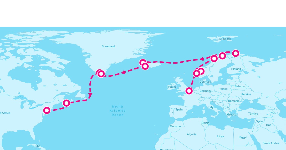Crown Princess Jul 30, 2025 — 21-Night Dover Cruise from $5,353
