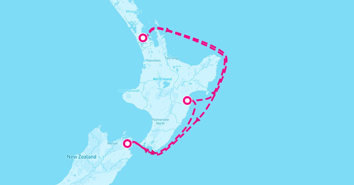Crown Princess - February 4, 2026 (5 Night) Cruise Map, Ports & Ship Info