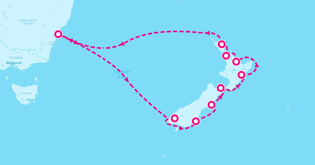 Crown Princess February 21, 2026 | 14-Night Sydney Cruise