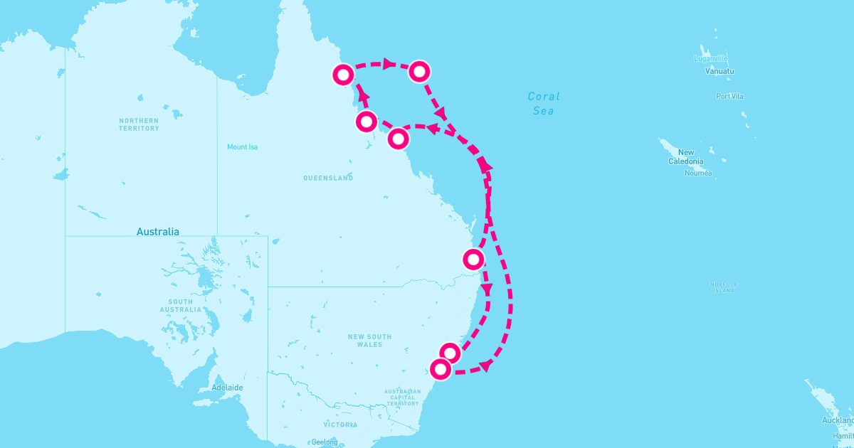 Crown Princess March 10, 2026 — 11-Night Sydney Cruise