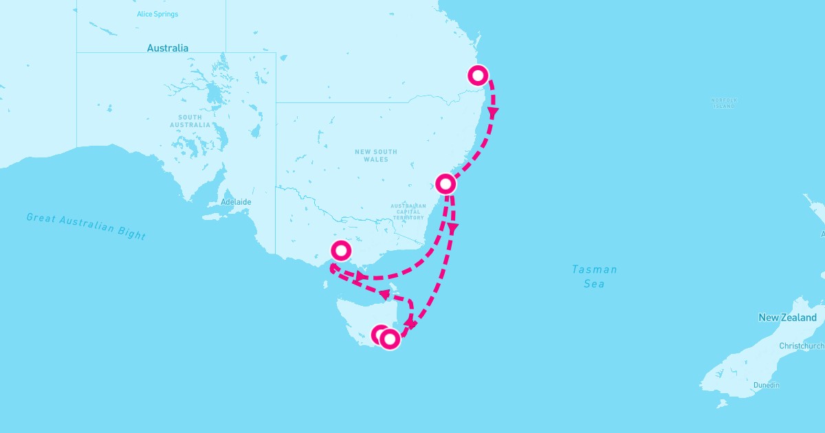 Crown Princess April 16, 2026 — 9-Night Brisbane Cruise