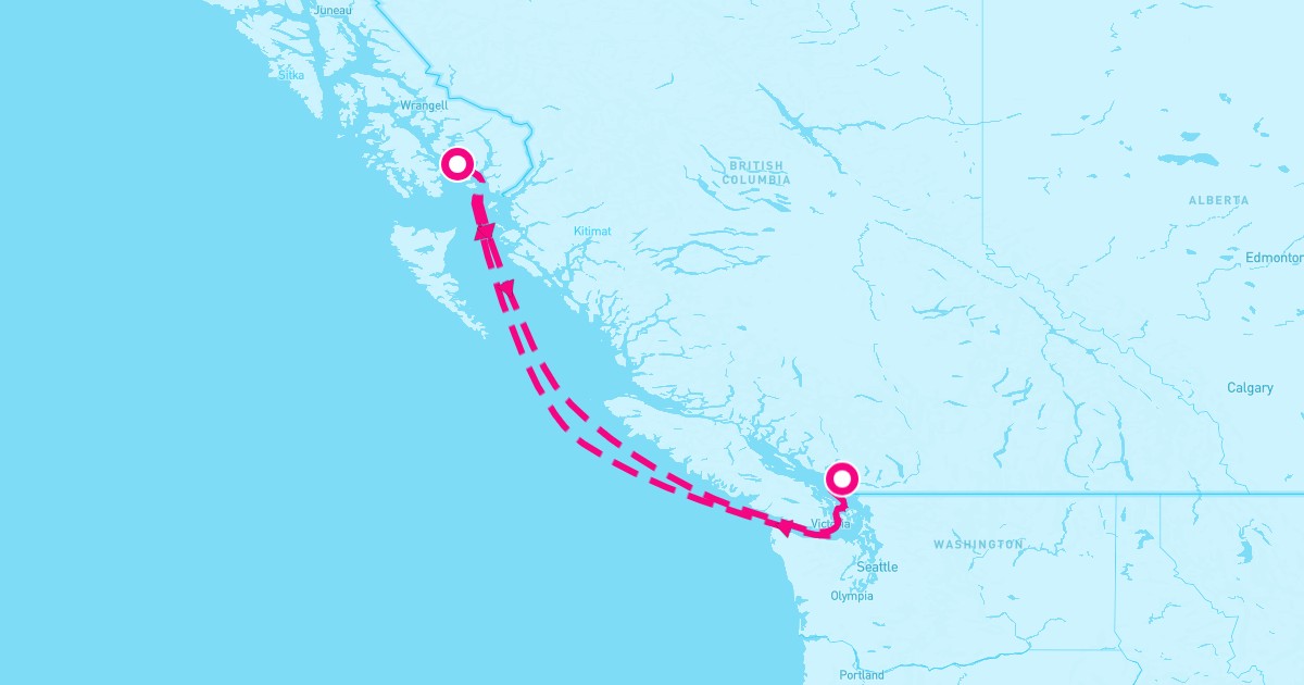 Crown Princess April 27, 2027 | 4-Night Vancouver Cruise
