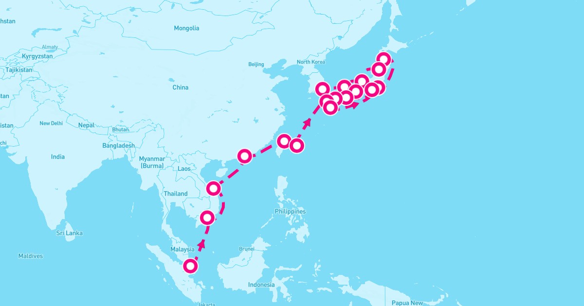Diamond Princess November 11, 2026 | 28-Night Yokohama Cruise