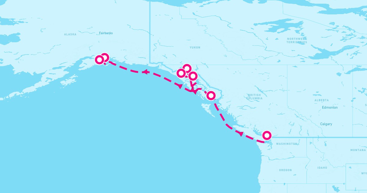Discovery Princess Jun 20, 2026 — 7-Night Vancouver Cruise from $919