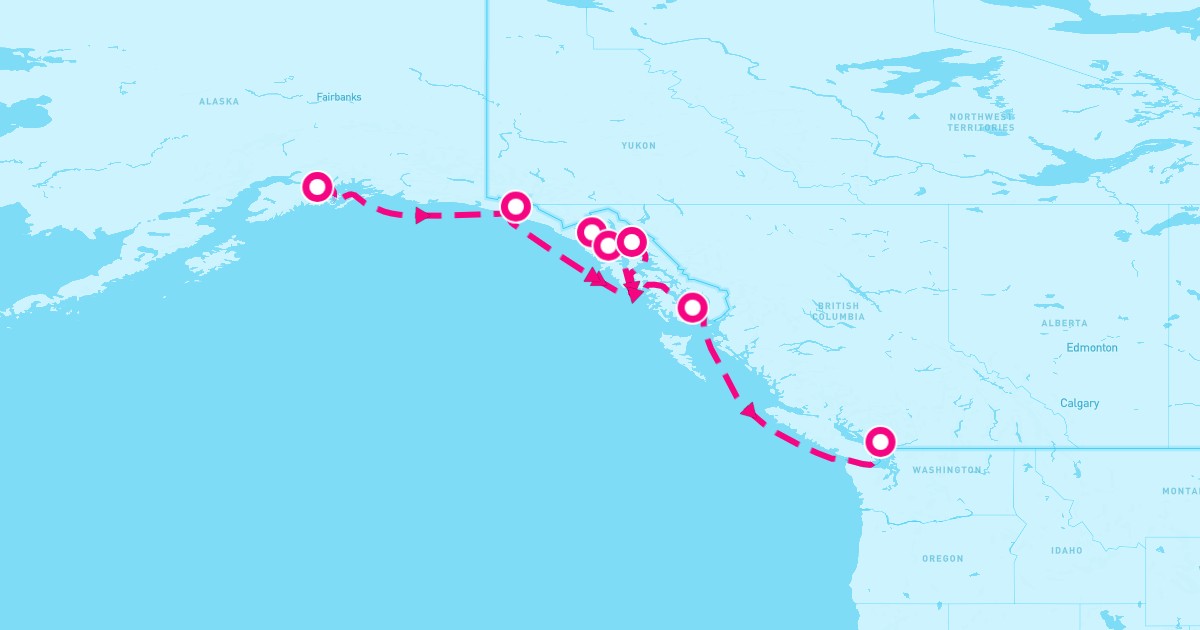 Discovery Princess Jul 11, 2026 — 7-Night Whittier Cruise from $989