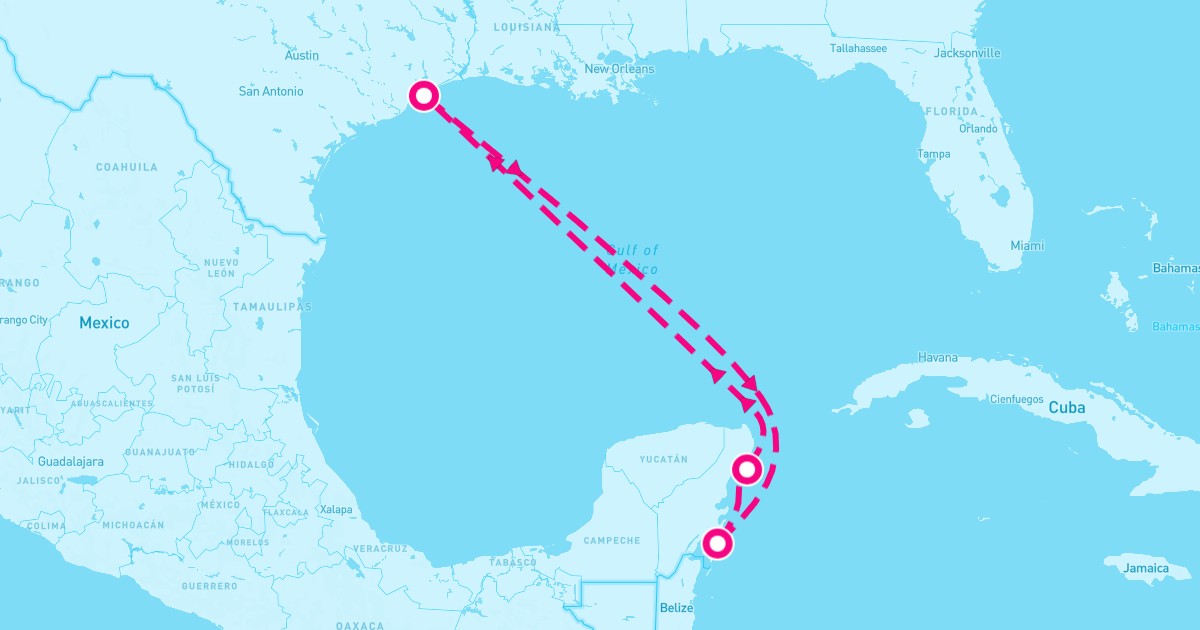 Disney Magic - March 25, 2024 (6 Night) Cruise Map, Ports & Ship Info