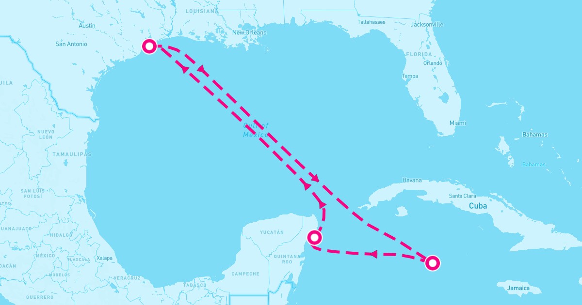 Disney Magic - November 25, 2024 (6 Night) Cruise Map, Ports & Ship Info