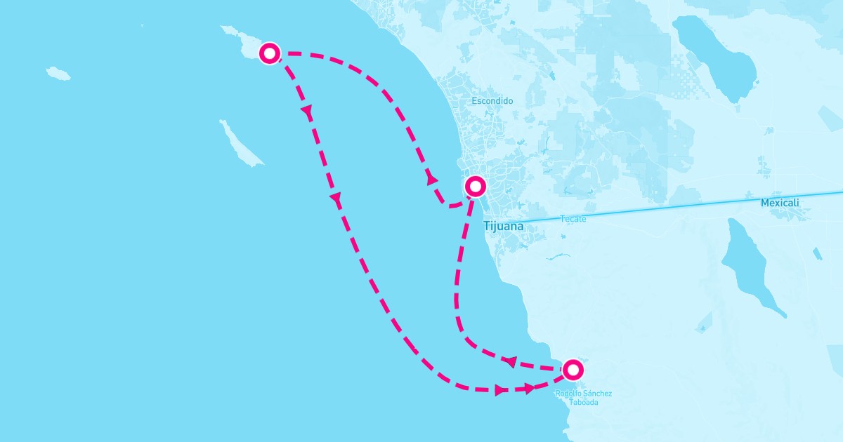 Disney Wonder - April 28th, 2024 - Cruise Map & Port Info