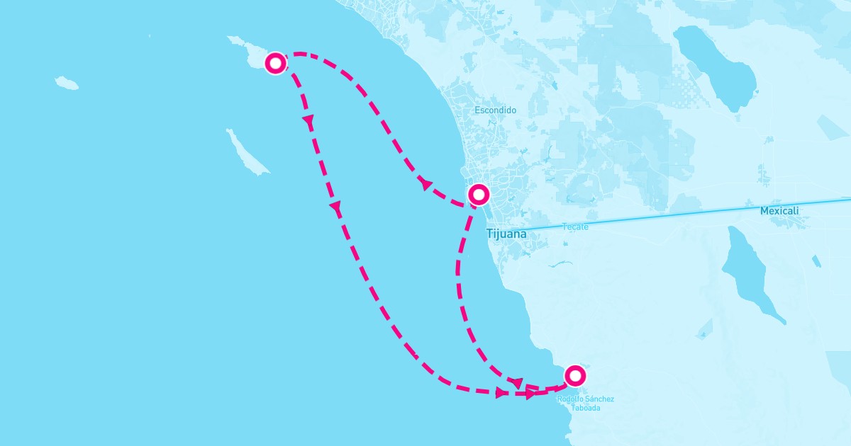 Disney Wonder - March 26, 2027 (3 Night) Cruise Map, Ports & Ship Info