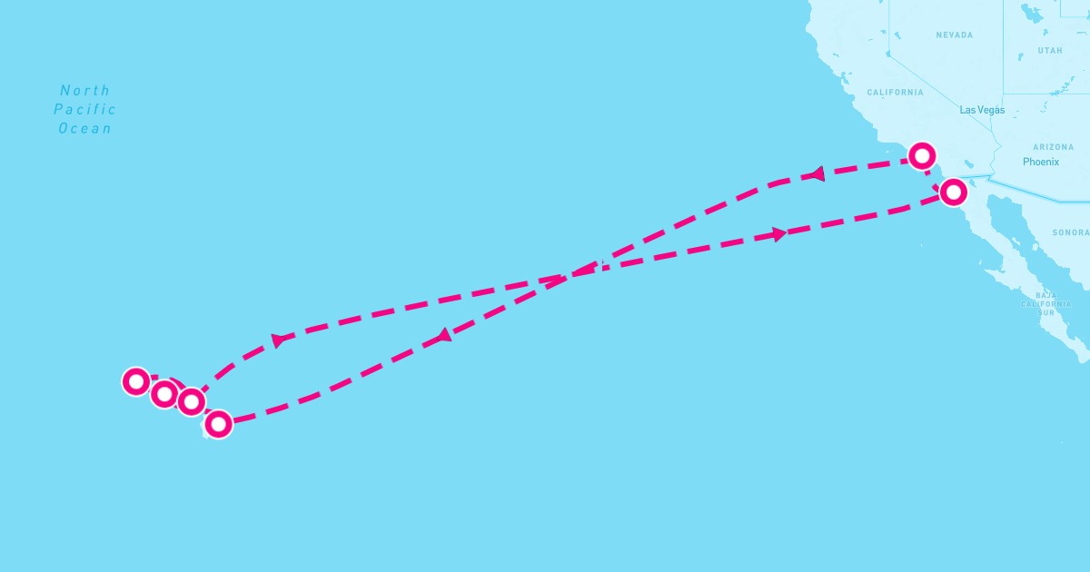 Emerald Princess April 4, 2027 | 16-Night San Pedro Cruise