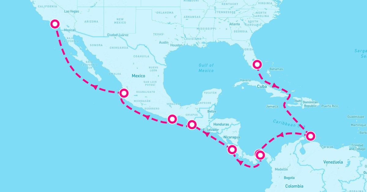 Emerald Princess April 22, 2028 | 16-Night Fort Lauderdale Cruise