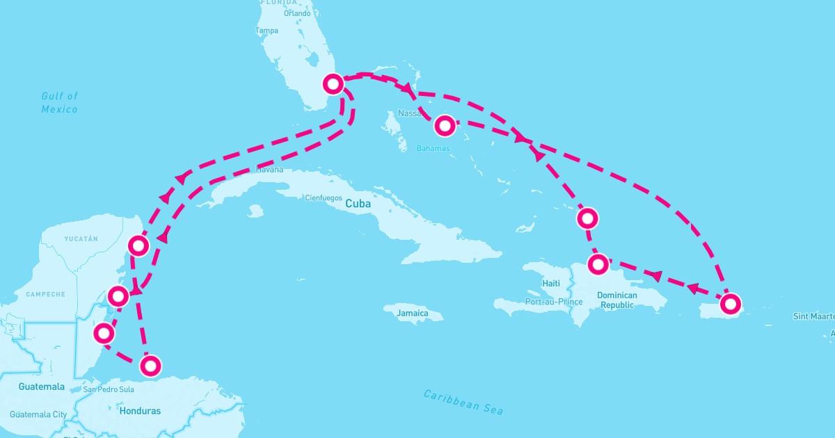 Princess Enchanted Princess June 14, 2025 – Caribbean East/West Adventurer