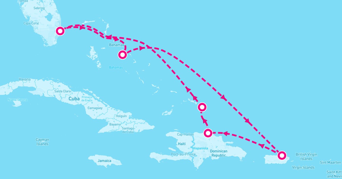 Enchanted Princess July 26, 2025 — 7-Night Fort Lauderdale Cruise