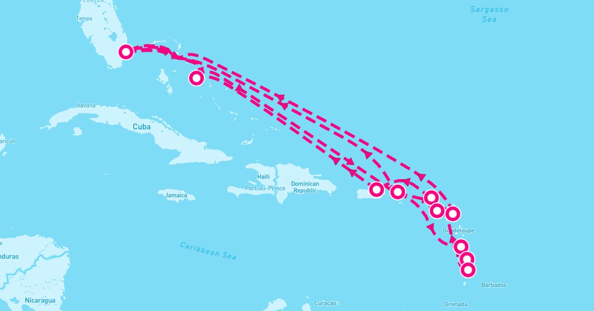 Enchanted Princess January 16, 2026 | 20-Night Fort Lauderdale Cruise