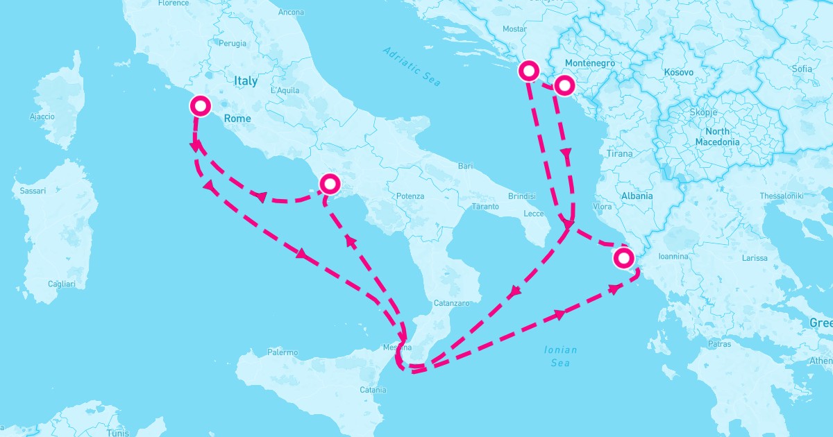 Enchanted Princess May 19, 2026 — 7-Night Civitavecchia Cruise